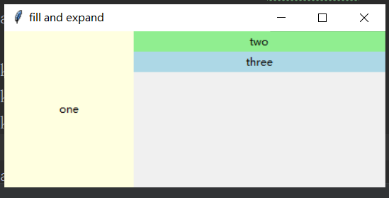 tkinter中fill和expand的使用_tkinter expand-CSDN博客