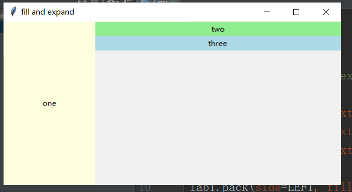 tkinter中fill和expand的使用_tkinter expand-CSDN博客