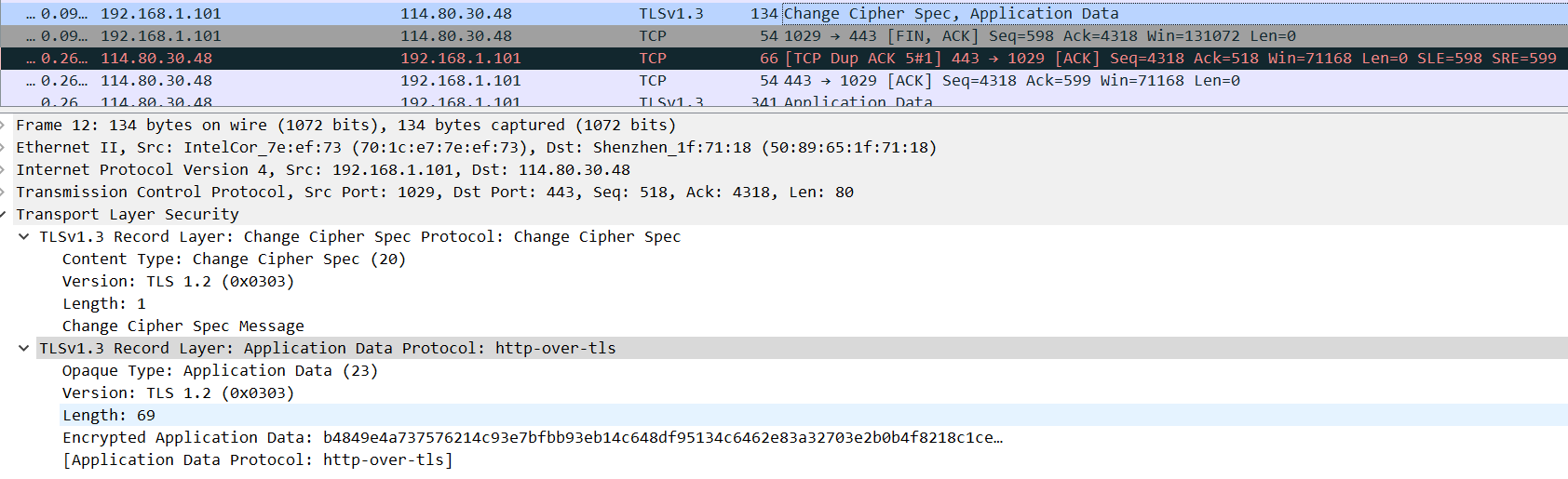 HTTPS协议分析（基于TLS1.3）_tls-aes-256-gcm-sha384-CSDN博客