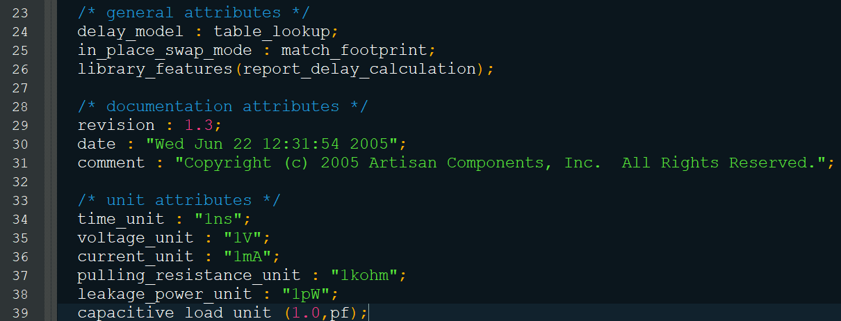 标准单元工艺库（TSMC 90nm）文件详解_dc tmsc90nm工艺库文件-CSDN博客