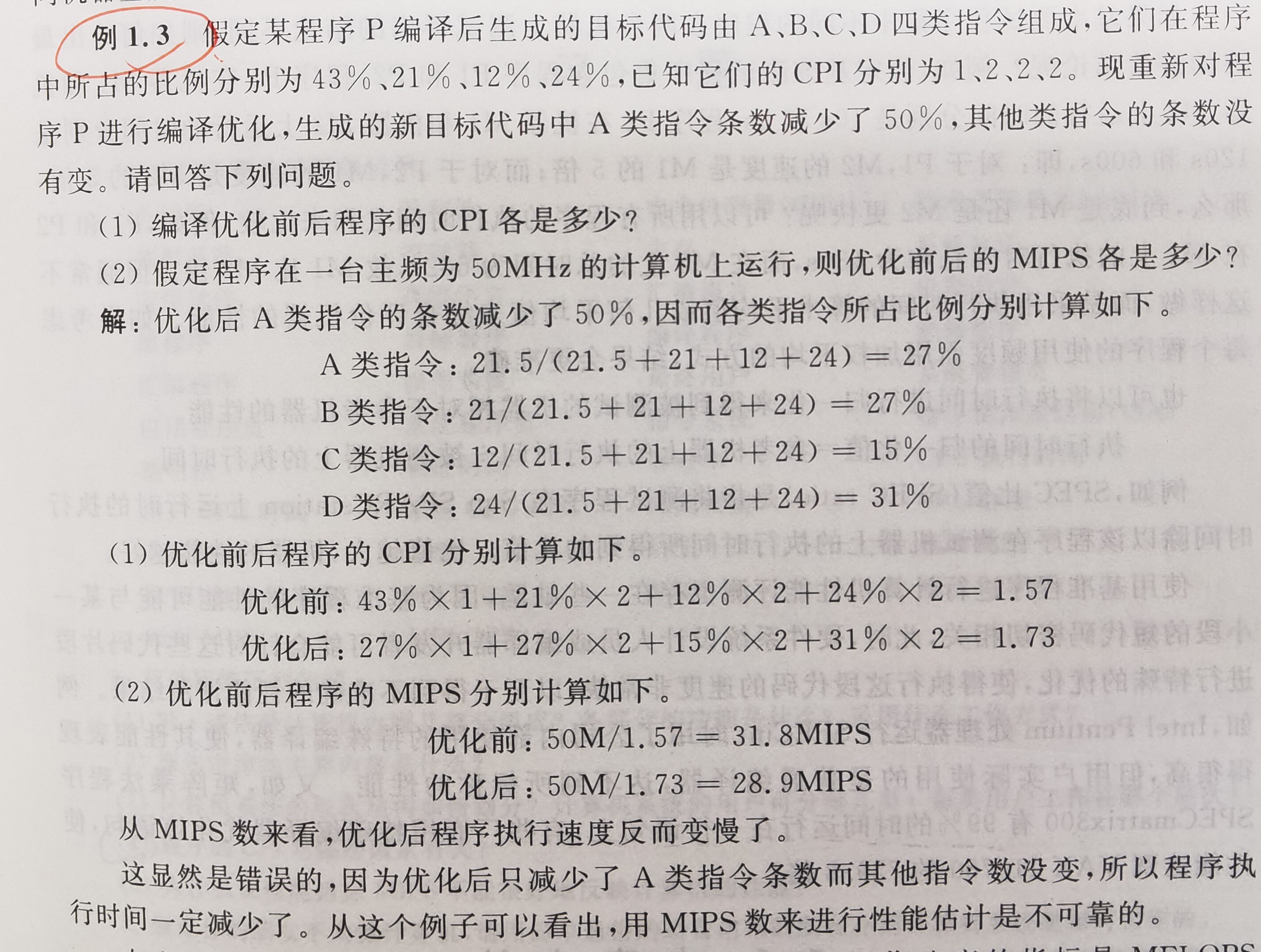 Computer Performance Index Calculation Programmer Sought