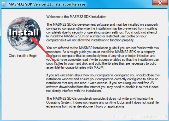 Win32汇编环境搭建教程(masm32 Sdk)masm32 Sdk Version 11 Csdn博客
