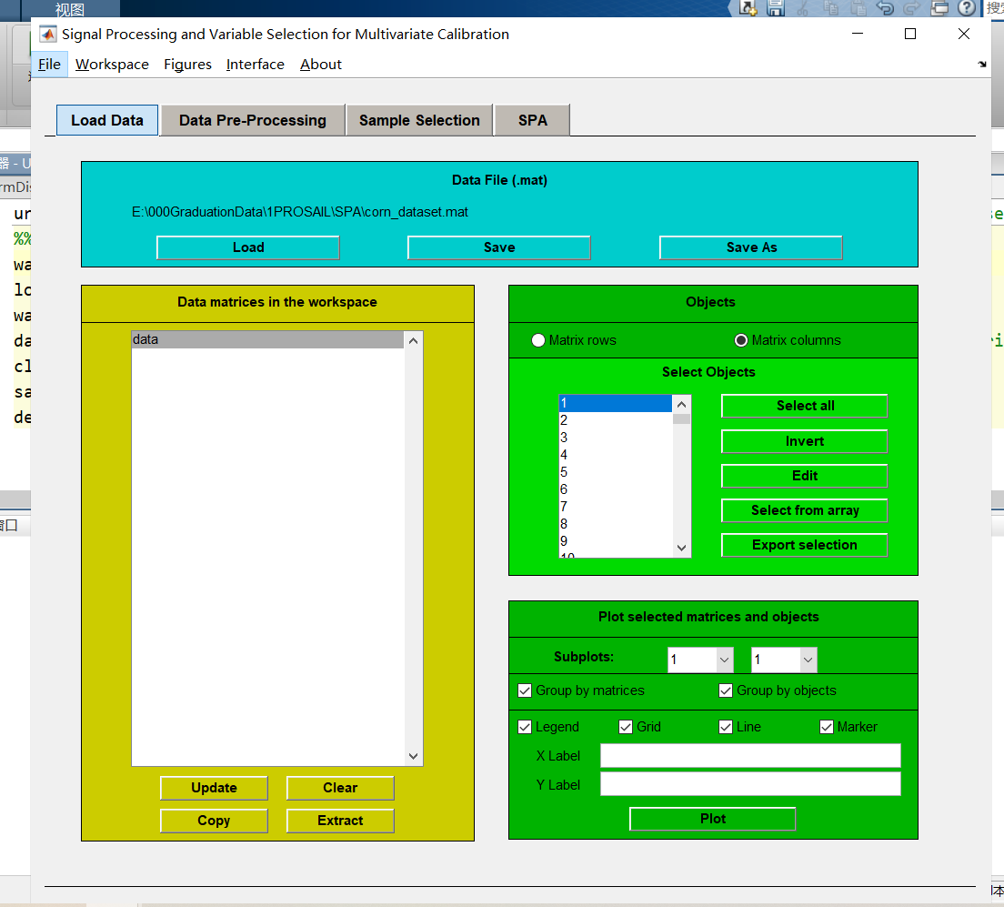 matlab连续投影算法SPA使用示例_spa matlab-CSDN博客