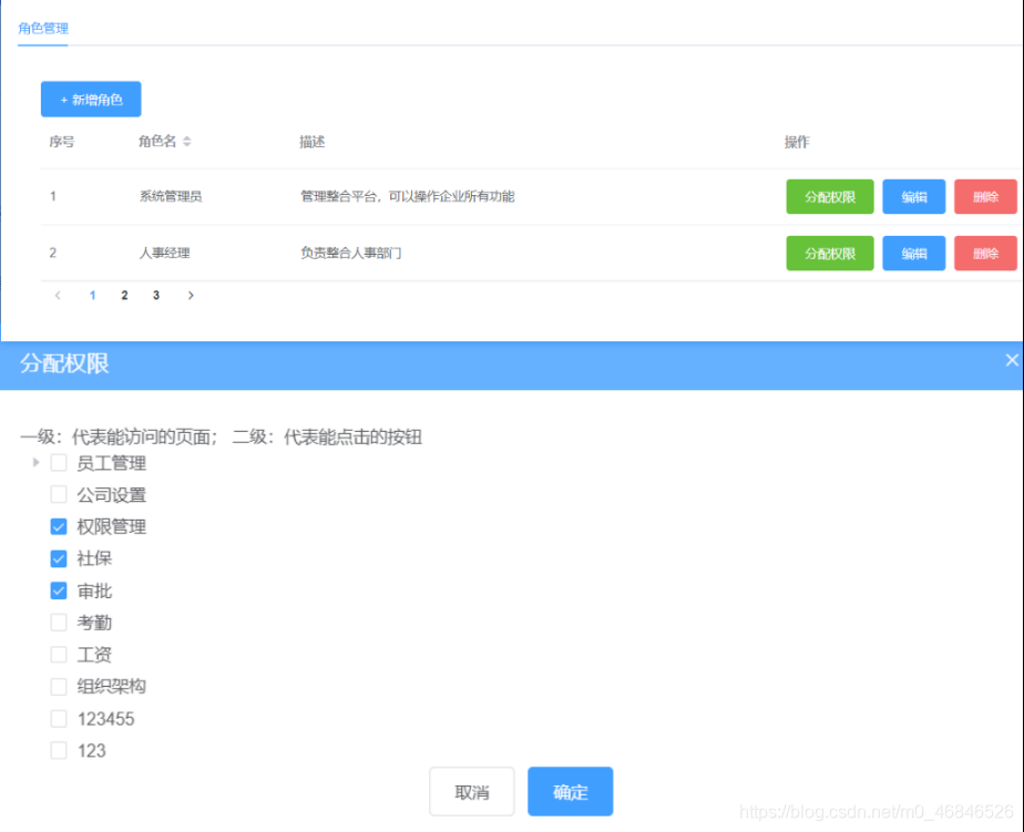 Vue后台项目基于rbac实现权限管理rbac 实现最基础的权限管理webapi Vue Csdn博客