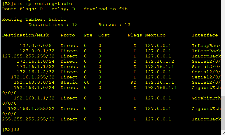 eNSP|serial静态路由配置_在ensp中serial口怎么配置ip-CSDN博客
