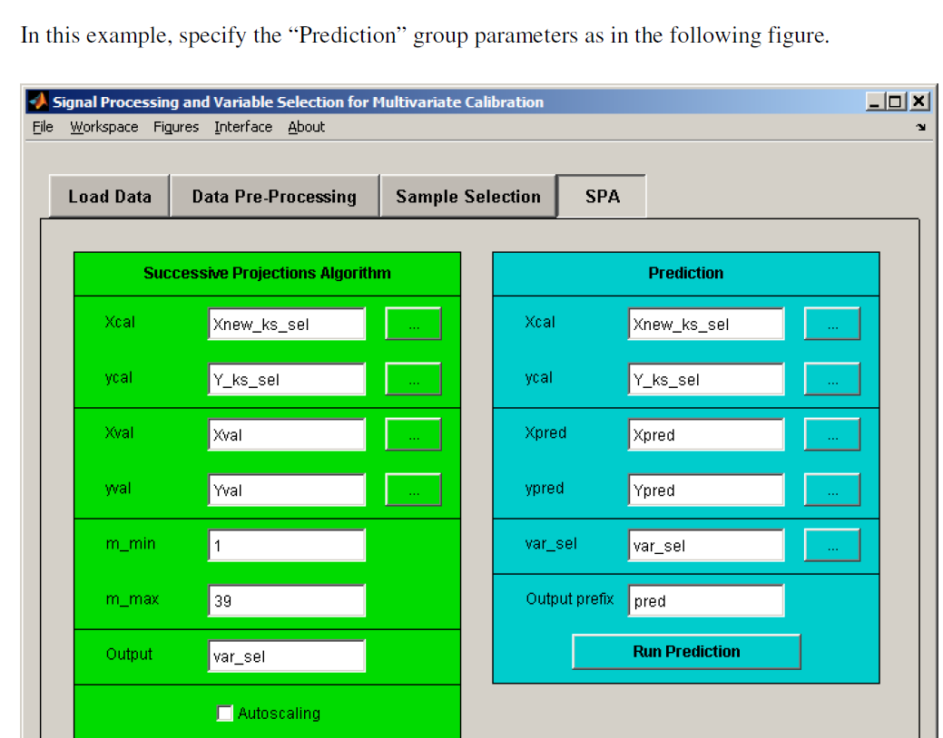 matlab连续投影算法SPA使用示例_spa matlab-CSDN博客