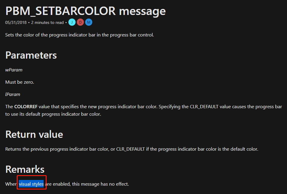 MFC CProgressCtrl设置进度条颜色无效-解决办法_setbarcolor-CSDN博客