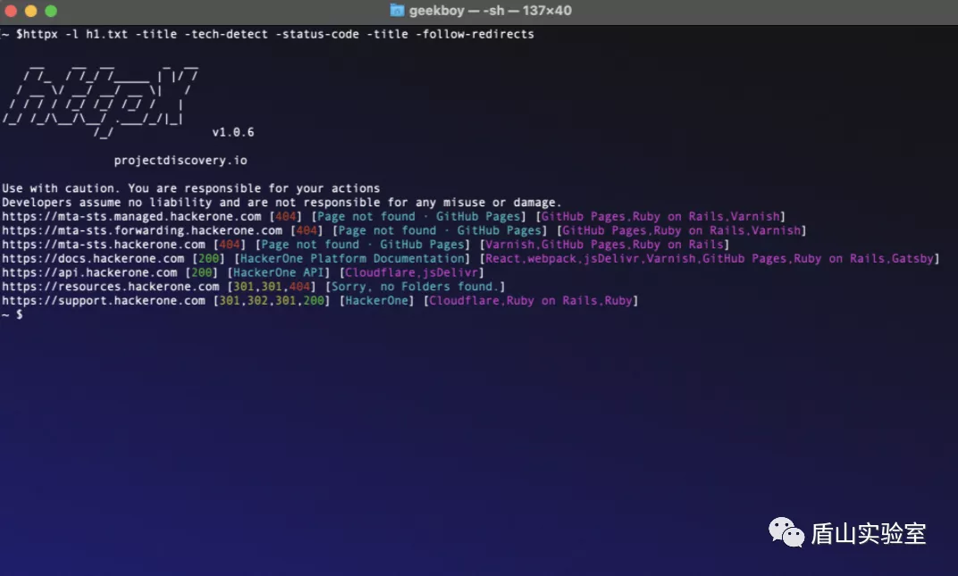 Httpx：针对HTTP的安全研究工具-CSDN博客