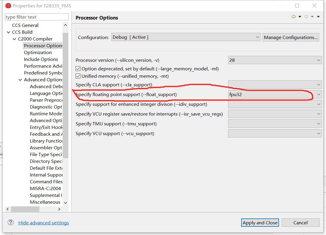 当ccs编译出现文件无法打开的errors