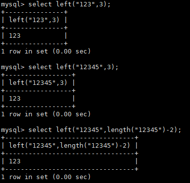 MySQL 中截取中文字符失效，length方法中文截取问题_mysql left长字符串截取失效-CSDN博客