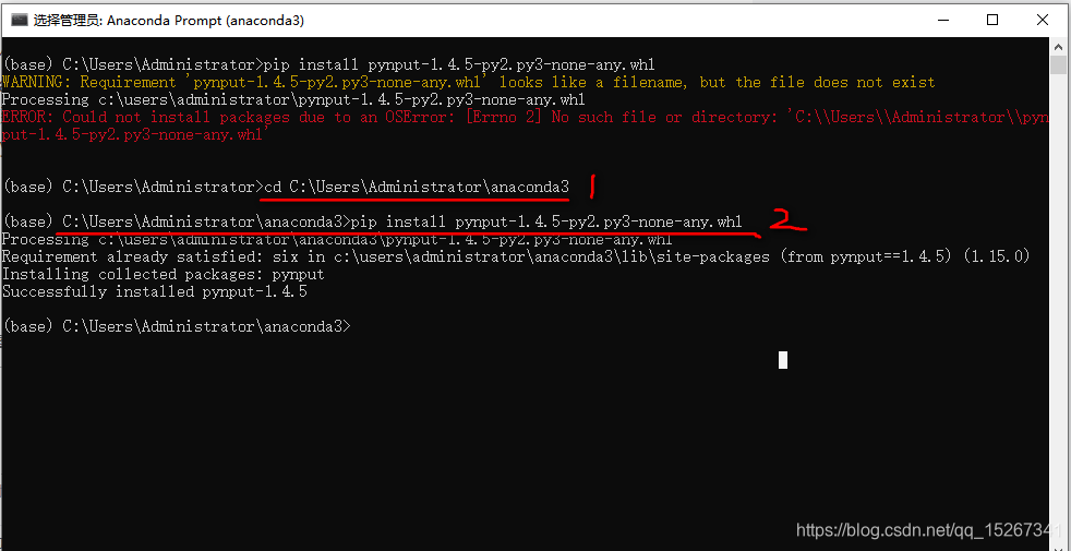 Anaconda安装opencv和pynputsubmitit 145 Py3 None Anywhl Csdn博客