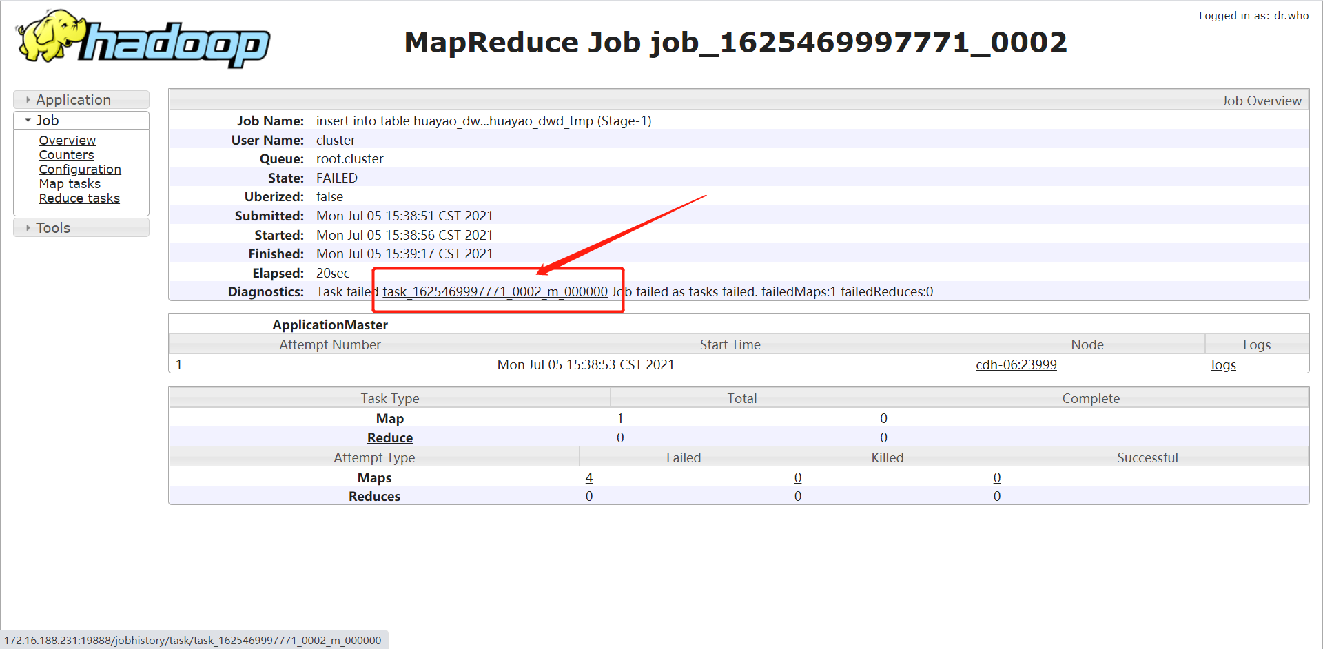 Hive mapreduce job报错解决_total mapreduce cpu time spent: 0 msec-CSDN博客