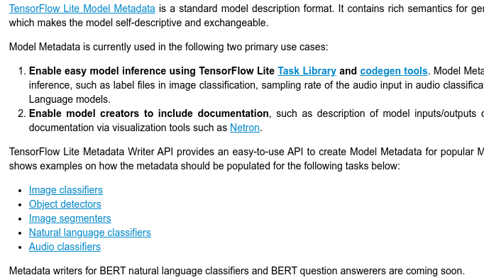关于 tflite 移动端部署中如何为 tflite 模型添加 metadata_tflite-support-CSDN博客