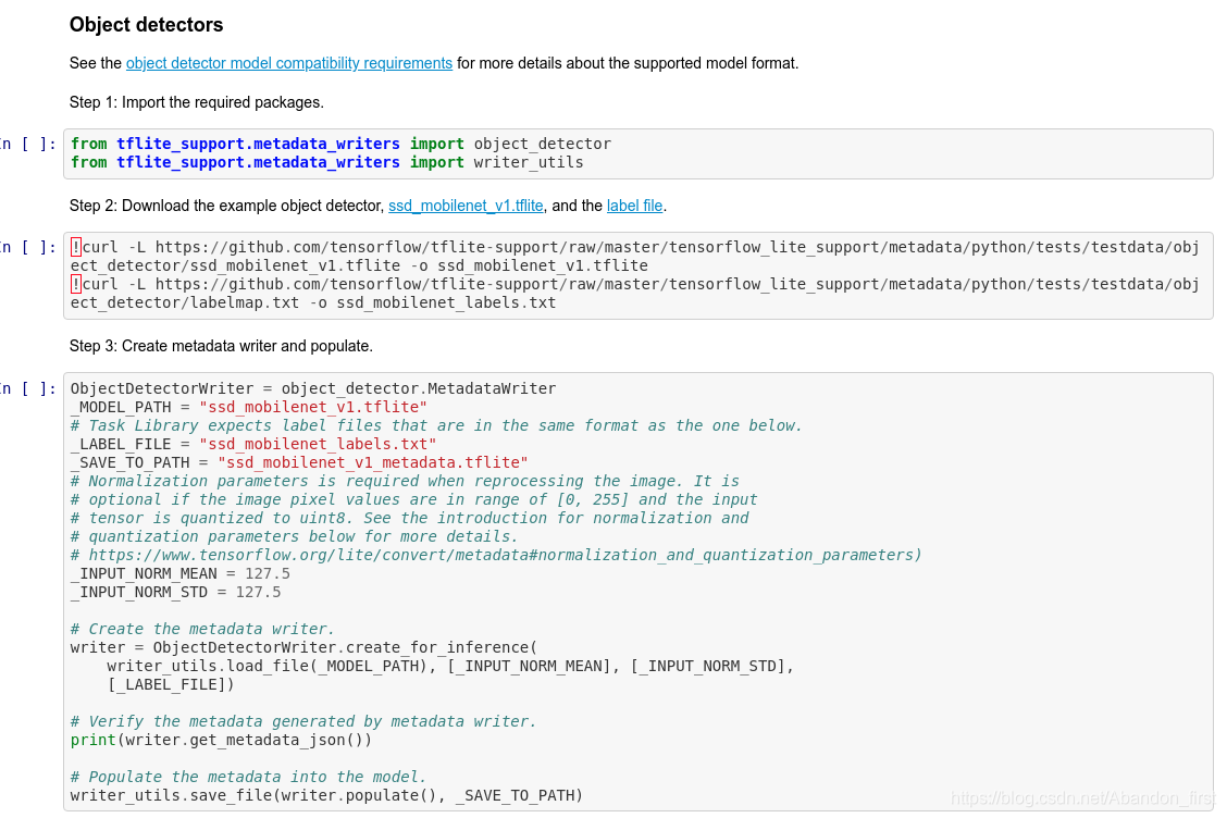 关于 Tflite 移动端部署中如何为 Tflite 模型添加 Metadatatflite Support Csdn博客