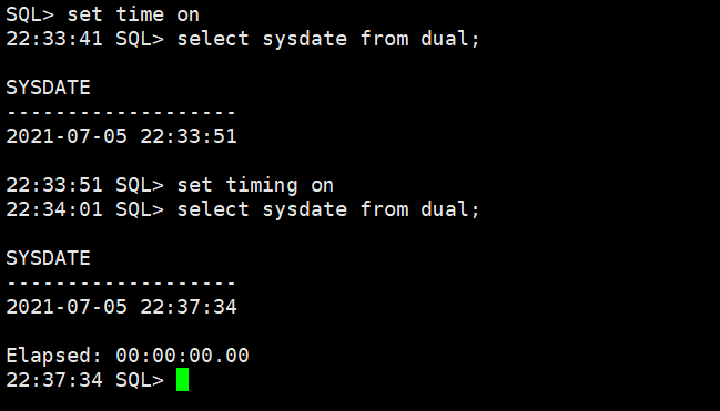 sqlplus显示时间_sqlplus set time-CSDN博客