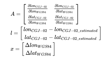 高精度WGS84与GCJ-02坐标转换_gcj02坐标和wgs84坐标转换_gudufuyun的博客-CSDN博客