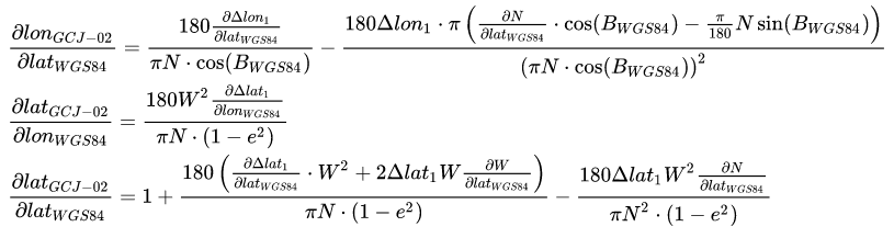 高精度WGS84与GCJ-02坐标转换_gcj02坐标和wgs84坐标转换_gudufuyun的博客-CSDN博客