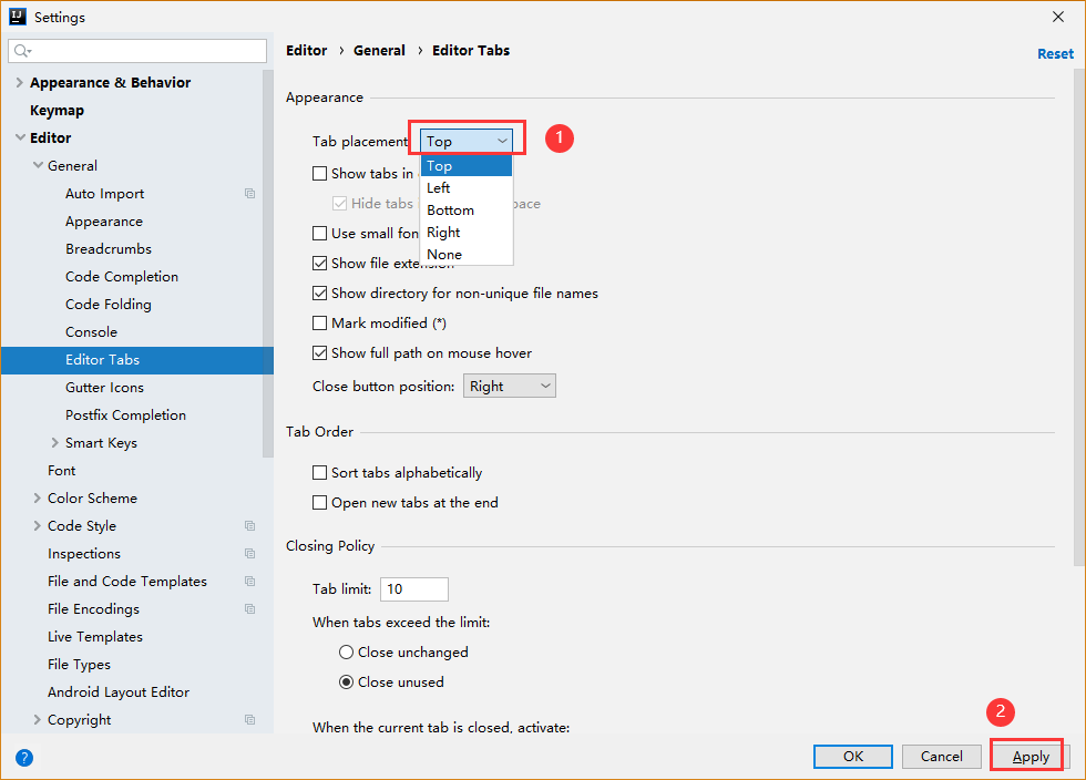 idea中的tabs的显示_idea tabs-CSDN博客