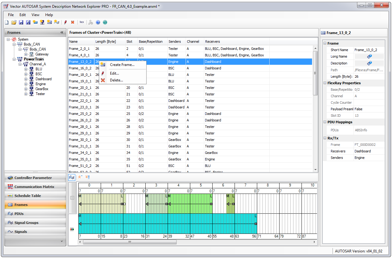 CANoe操作介绍系列 ———— arxml 数据库的操作_canoe打开arxml-CSDN博客