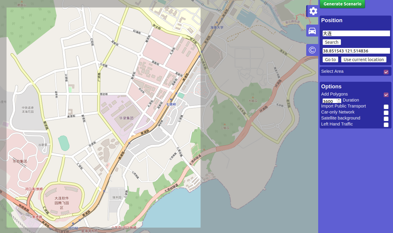 利用osm生成sumo车辆仿真情景_sumo webwizard添加车位-CSDN博客