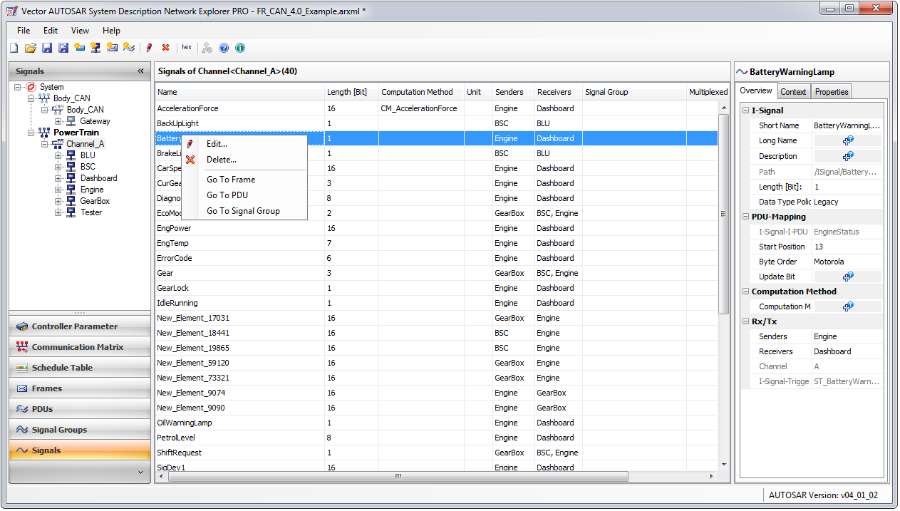 CANoe操作介绍系列 ———— arxml 数据库的操作_canoe打开arxml-CSDN博客
