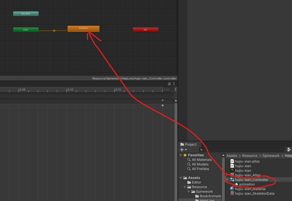 关于Spine动画的SpineMecanim用法_spine mecanim-CSDN博客