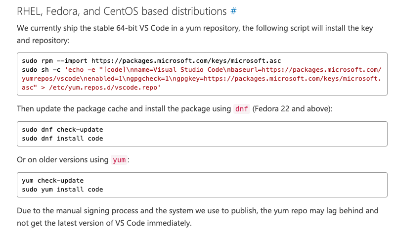 Centos 7下安装vscode_vscode el7-CSDN博客