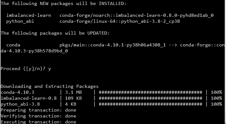 阿里云的Anaconda上面安装imblearn包_imblearn工具包怎么下载-CSDN博客