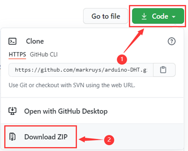 关于Arduino下载并添加DHT11库文件的详细教程_dth11仿真库下载-CSDN博客