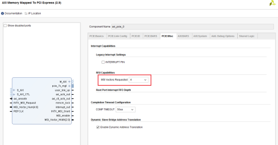 Axi memory mapped to PCI Express、uart和gpio IP核在vivado中的应用_axi memory ...
