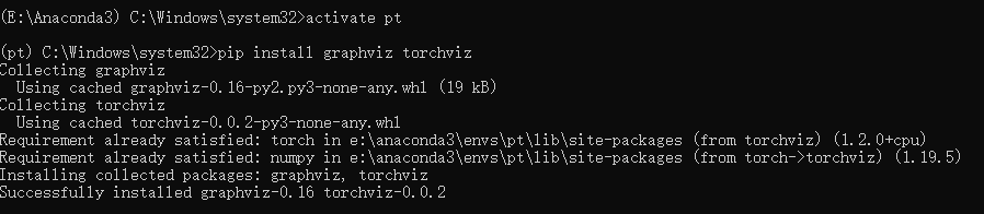 pytorch 网络可视化(二)：graphviz + torchviz-CSDN博客
