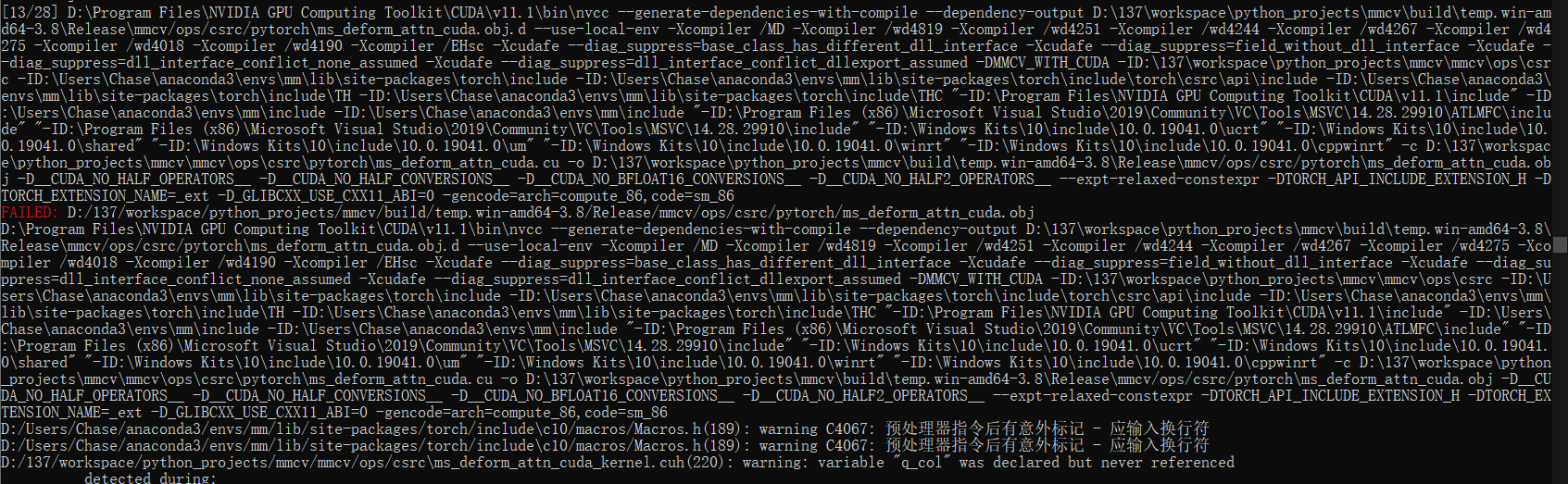 【Win10+RTX3090】Windows下最新版本mmdetection的安装/环境配置流程_rtx3090安装mmcv时需要加什么参数-CSDN博客