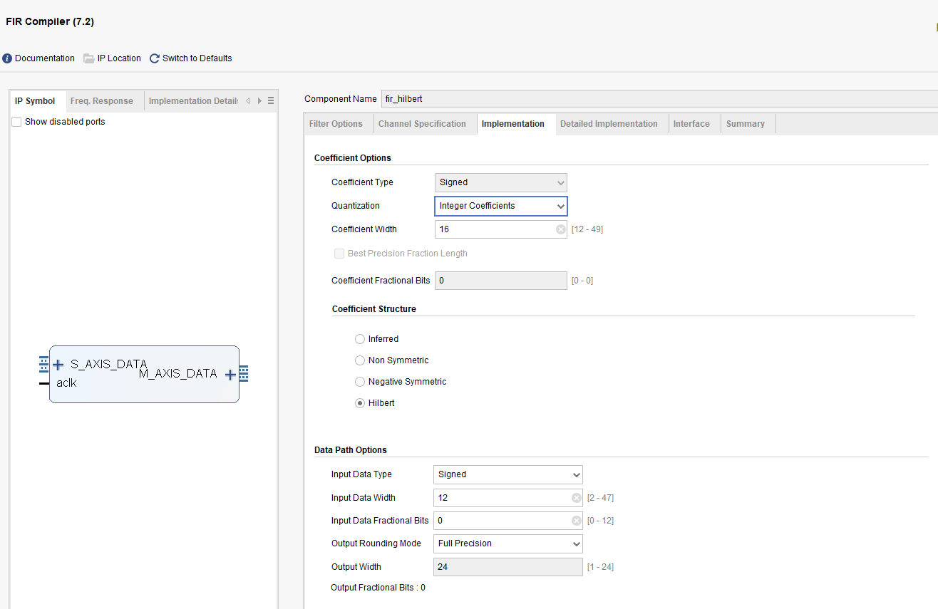 Vivado hilbert变换的实现_希尔伯特滤波器系数生成-CSDN博客