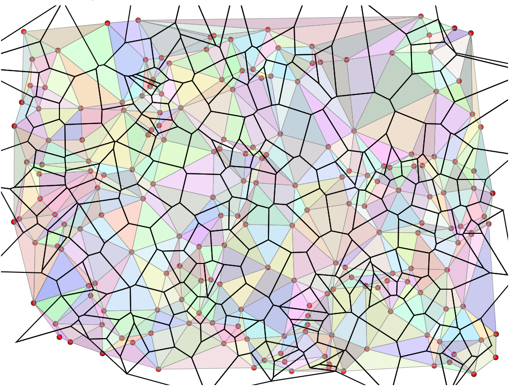 Voronoi泰森多边形的实现_c#多边形内根据step三角化-CSDN博客