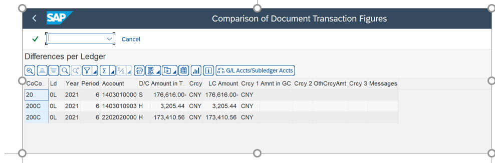 FAGLB03 显示的借贷方余额和双击后的金额合计不一致_sap faglb03 应收 与 汇总不一致-CSDN博客