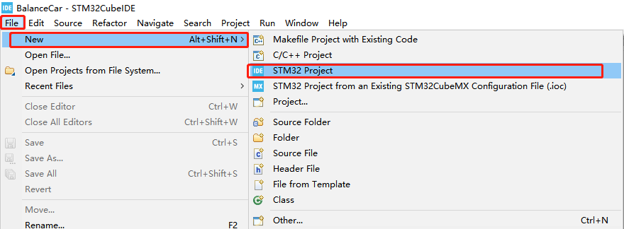 STM32CubeIDE自平衡小车教程1.STM32CubeIDE 生成工程_stm32cubeide的generate code-CSDN博客