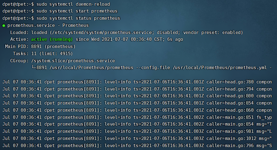 在Ubuntu上搭建Prometheus + Grafana监控系统_搭建ubuntu 搭建prometheus + grafana + jmeter可视化监控平台监控w-CSDN博客
