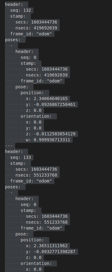 [ROS] 发布nav_msgs::Path类型的消息,RVIZ成功订阅却不显示的问题_rviz添加path后就挂掉-CSDN博客
