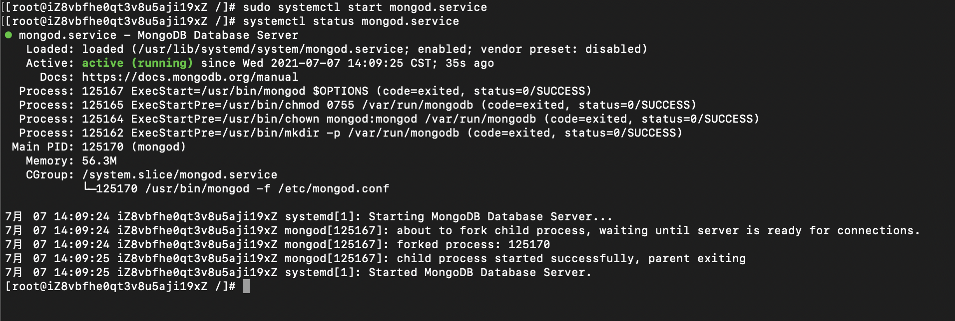 Linux下 MongoDB-4.0 安装与配置 （yum 软件源下载安装）_linux安装mongodb yum安装-CSDN博客