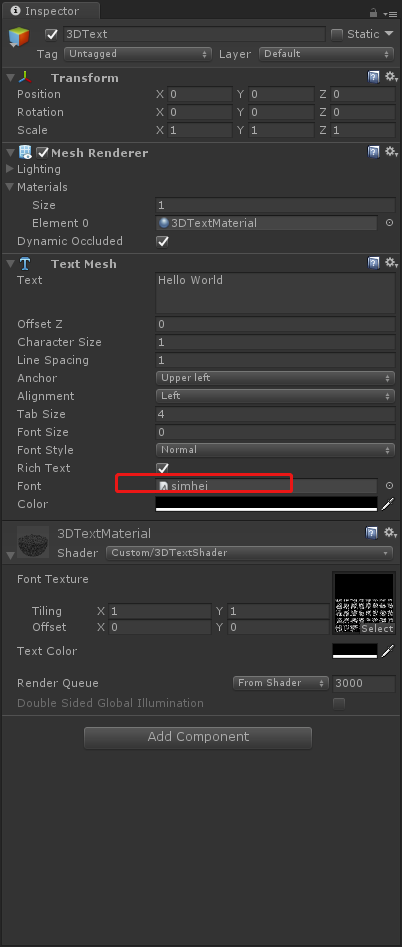 Unity 3D Text 穿透模型显示的解决方法-CSDN博客