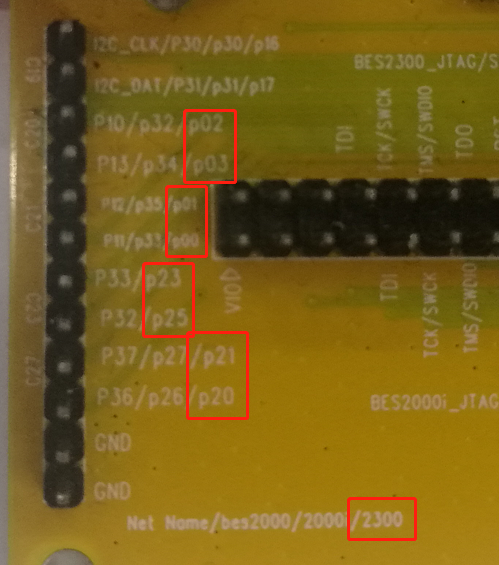 BES2300YP 开发板/母版上标号 的含义_bes2300开发版-CSDN博客
