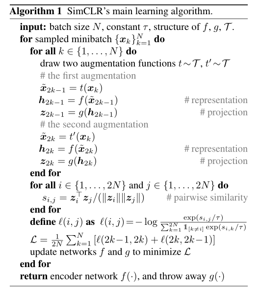 SimCLR论文blog讲解笔记------ICML 2020_simclr中tao取值-CSDN博客
