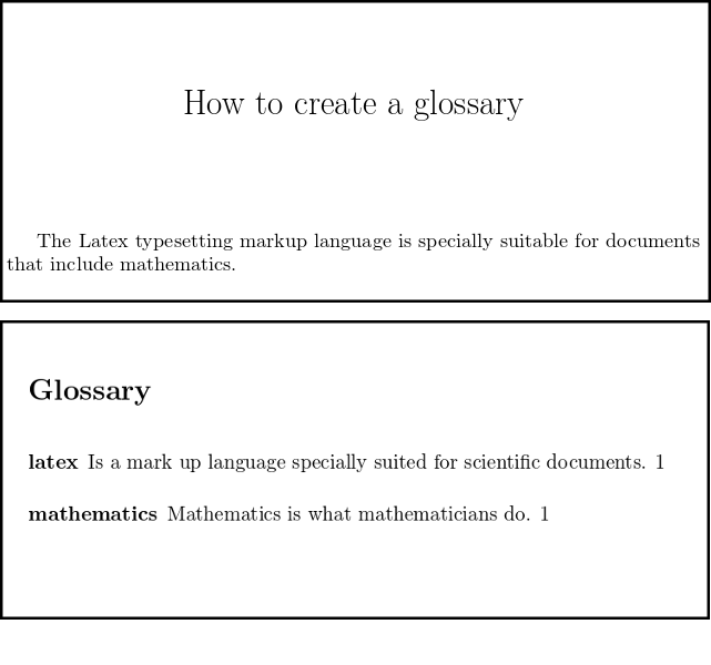 LaTeX 术语表 Glossaries_latex glossary-CSDN博客
