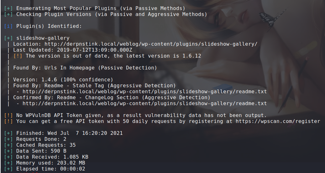 wpscan使用教程_wpscan注册不了-CSDN博客