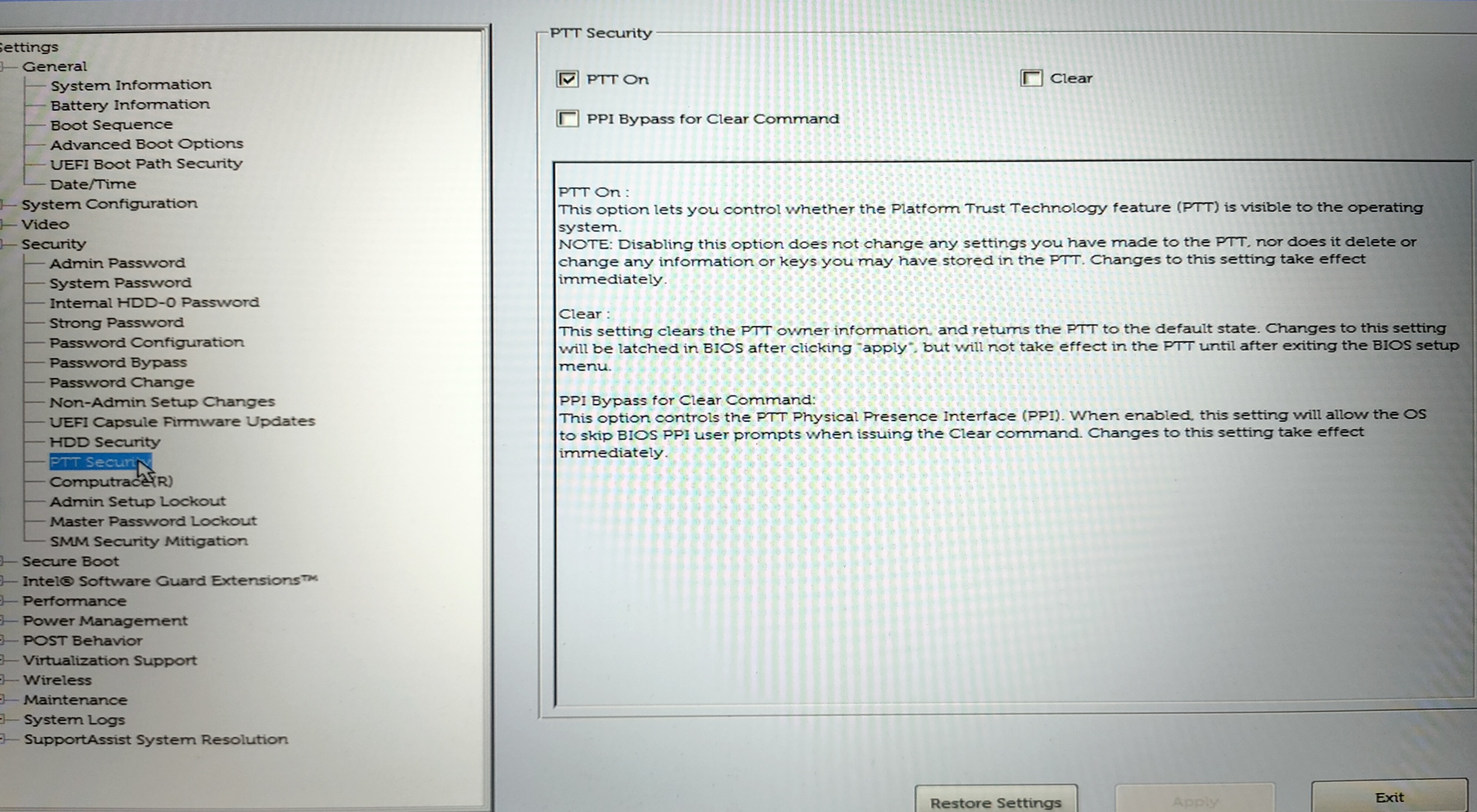 Win11 DELL - G7 如何开启TPM模块_戴尔g7打开tp-CSDN博客