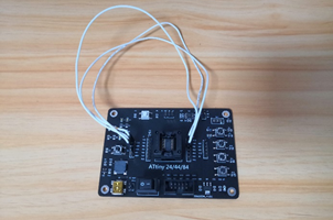 Arduino IDE开发ATtiny24/44/84实践（二）GPIO输出——LED灯控制_attiny24a的pb2无法输出-CSDN博客