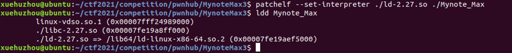 ctf-pwn-patchelf-用题目给的libc运行二进制文件_patchelf pwn-CSDN博客