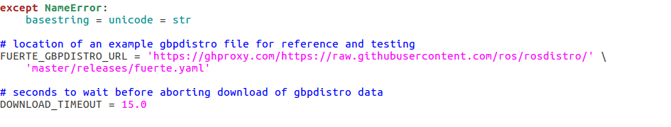 sudo rosdep init 出错解决方案_ubuntu16.04 ros-CSDN博客